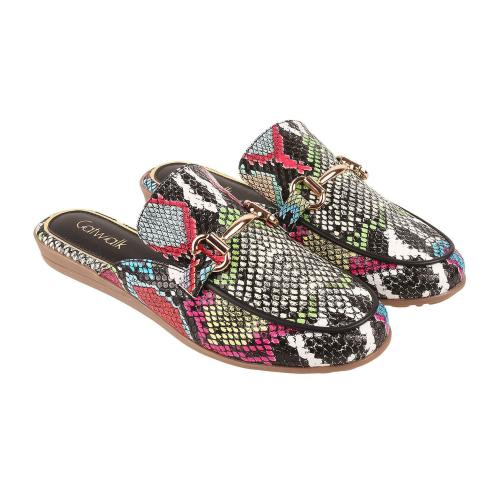 Buy Catwalk Multi Snake Print Mules Online at Best Prices in India ...