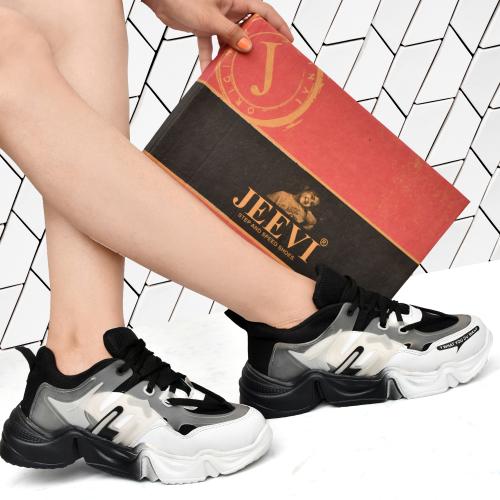 Buy Jeevi Women's & Girls Casual Outdoors Shoes For Women (Black) Online at Best Prices in India ...
