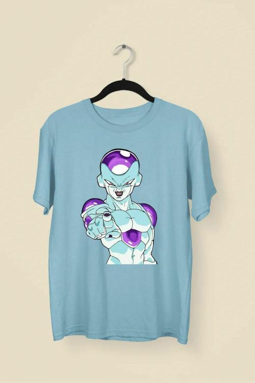Buy Wild Punk Pointing Frieza 100% Cotton Premium Unisex Printed Tshirt ...