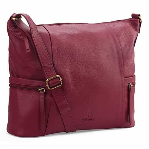 Buy Rolando Imani Red Leather Women's Cross-Body Sling Bag (R001 ...