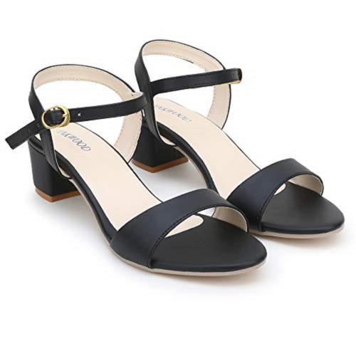 Buy JACAB Heels Sandals For Women And Girls |Solid Heel Sandal |Stylish ...