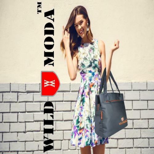Buy WILD MODA Women's Shoulder Bag Set of 1 (Grey & Orange) Online at ...