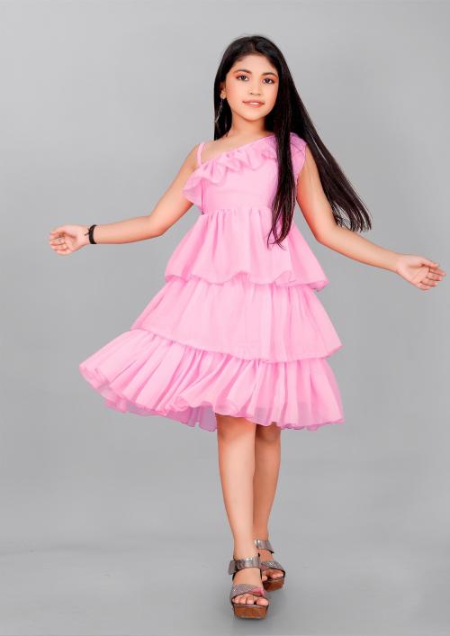 Buy JULEE Girls Georgette Fit & Flare Dress Online at Best Prices in ...