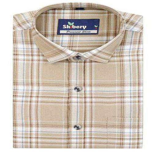 Buy Skibery Men Shirt With Checkered Full Sleeve Shirt Regular Fit ...