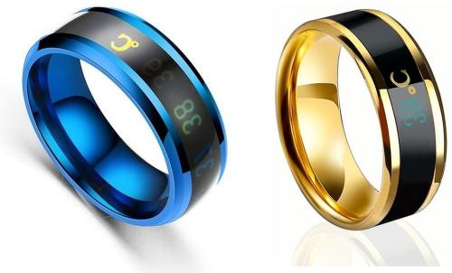 Buy IGA COLLECTION Valentine Smart Temperature Ring Trendy Look Stylish ...