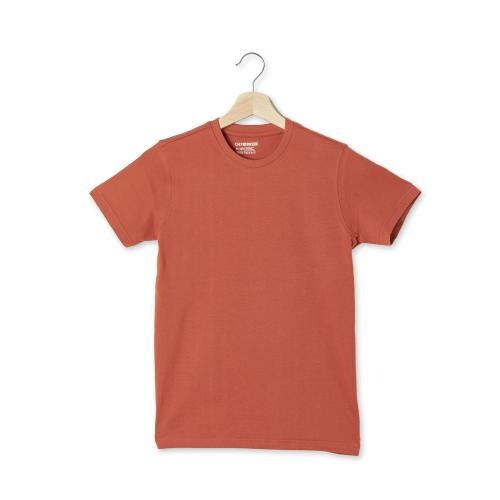 Buy GetStocked Solid Boys Cotton T-Shirt (rust orange) - 11-12 Y Online ...