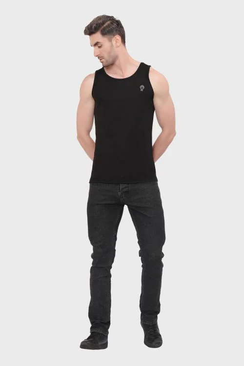 Buy CLOTHINK HUB Men's Innerwear Regular Fit Solid Super Combed Poly ...