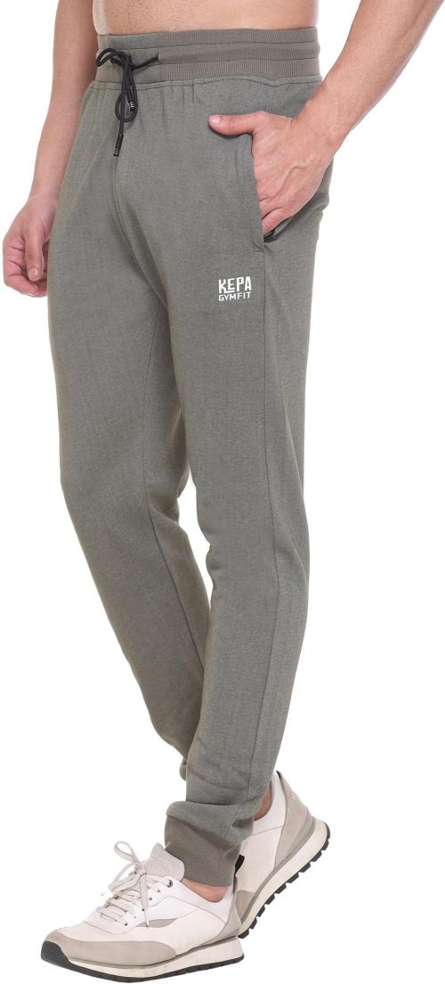 Buy Kepa Solid Men Grey Track Pants Online at Best Prices in India ...