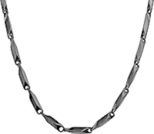 Buy THE MEN THING RICE CHAIN BLACK - Stainless Steel 20inch Chain ...