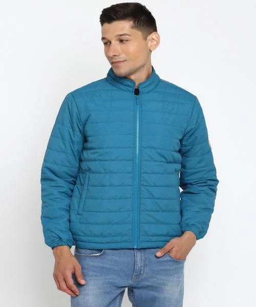 Buy Red Chief Blue Full Sleeve Solid Regular Fit Cotton Lycra Casual ...