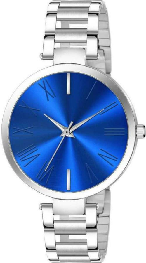 Buy Bolun Analog Blue Dial Silver Strap Watch For Men Online at Best ...