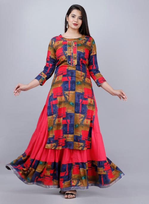 Buy AASHU PRESENT BEAUTIFUL KURTA SET FOR WOMEN Online at Best Prices ...