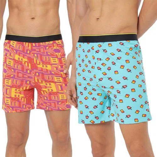 Buy bummer Printed Boxers For Men | Solids Micro Modal Fabric Feels ...