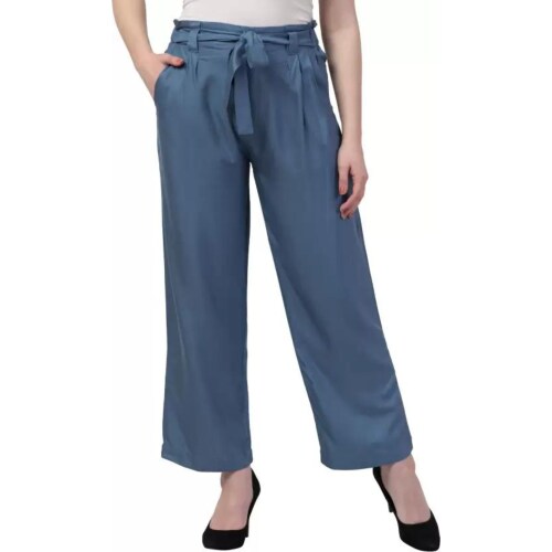 Buy Famiss fashion Viscose Rayon Regular Fit Drawstring Belt Light ...