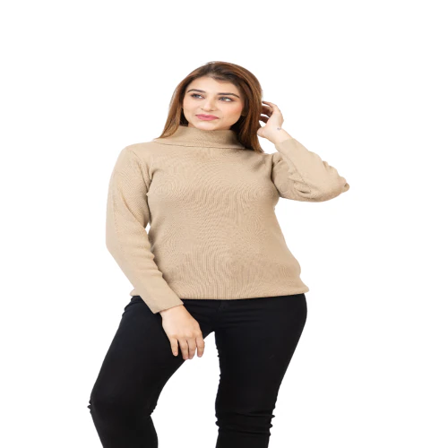 Buy TWENTY ME Winter Wear Casual Solid Acrylic Soft & Warm High Neck ...