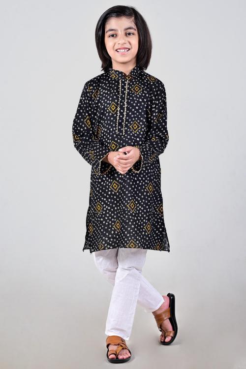 Buy Vesham Boys Red Cotton Blend Pack Of 2 Kids' Ethnic Sets Online at ...