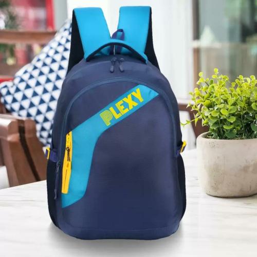 Buy Plexy Dark Blue School Bag 22 L Online at Best Prices in India ...