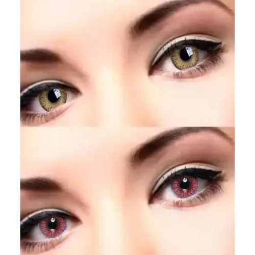Buy Color Eye The Best Hazel, Pink Color Contact Lens For Your Best Eye ...
