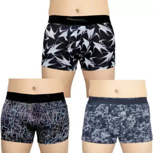 Buy Printed Multicolor Trunks For Men (Pack Of 3) 50 Online at Best ...