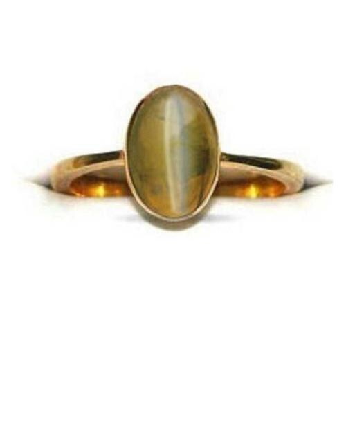 Buy Ceylonmine Cats Eye Gold Plated Ring Online at Best Prices in India ...