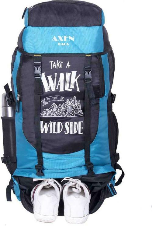 Buy Axen Green Polyester Rucksack 60 L Online at Best Prices in India ...