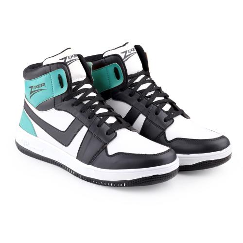 Buy Zixer Flat Heel High Ankle Casual Shoes For Men Chunky Fashion ...