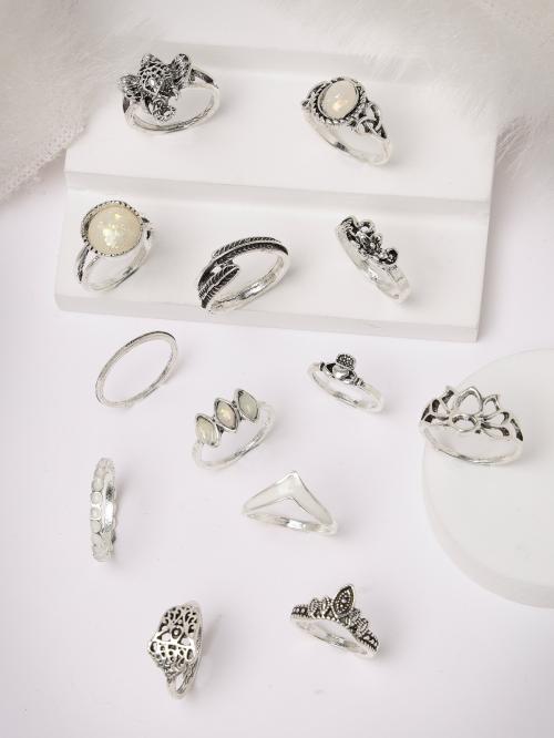 Buy Scintillare by Sukkhi Latest Stylish Rhodium Plated Oxidised Silver ...