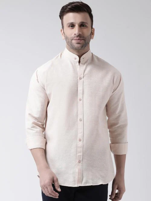 Buy RIAG MEN'S CHINESE COLLAR FULL SLEEVES SHIRT Online at Best Prices in India - JioMart.