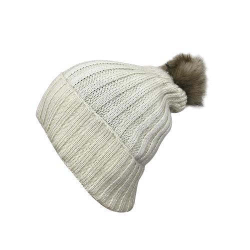 Buy Gajraj Unisex Cream Beanie Winter Hat Online at Best Prices in ...