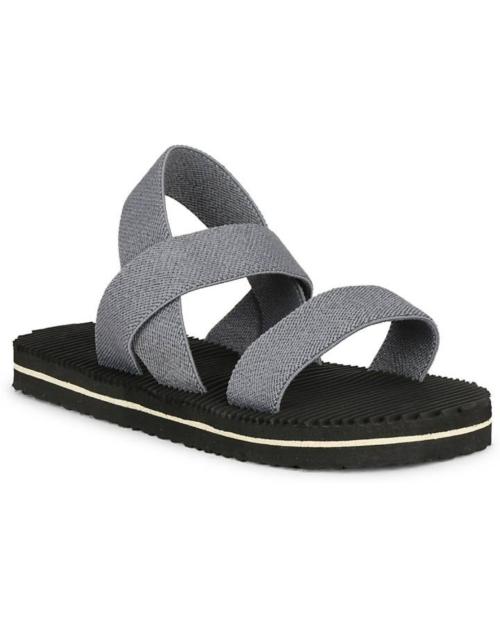 Buy X BYE Men's Silver Casual Sandals Online at Best Prices in India ...