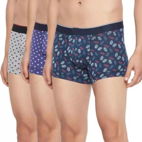 Buy PRINTED MULTICOLOR TRUNKS FOR MEN (pack of 3) 108 Online at Best Prices in India - JioMart.