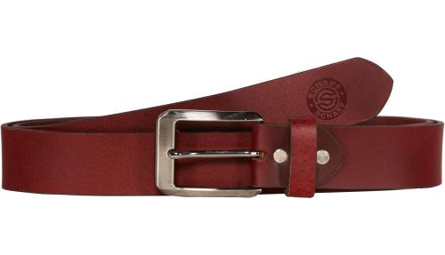 Buy Scharf Genuine Leather Maroon Belt For Men Online at Best Prices in ...