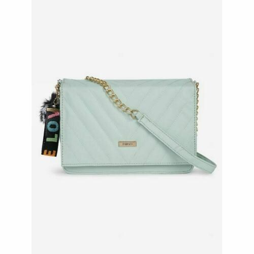 Buy Fargo Women Green Colorblock Hand Bag FG-273-3 Online at Best ...