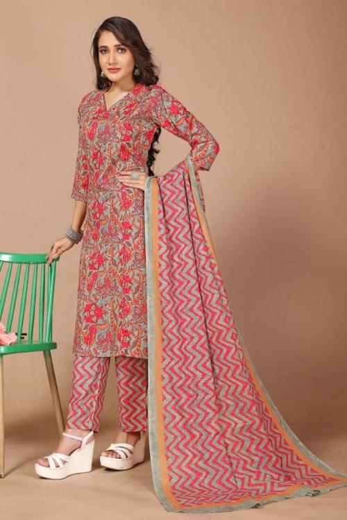 Buy PASIKA Women Pure Cotton Kurti Pant Dupatta Set (L) Online at Best Prices in India - JioMart.