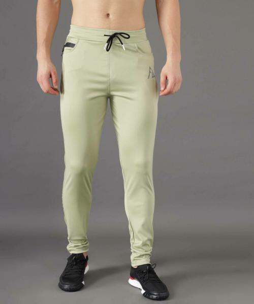 Buy Flying Walker Solid Men Green Track Pants 30 Online at Best Prices in India - JioMart.