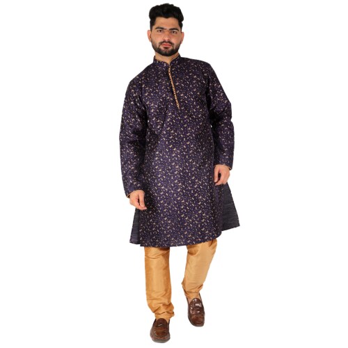 Buy Pro Ethic Style Developer Men's Kurta Pajama Silk Online at Best ...