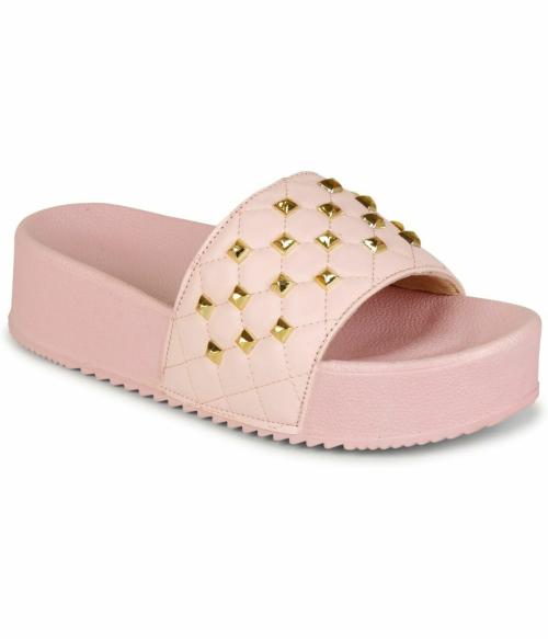 Buy Denill Pink Slides for Women Online at Best Prices in India - JioMart.
