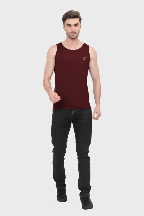 Buy CLOTHINK HUB Men's Innerwear Regular Fit Solid Super Combed Poly ...