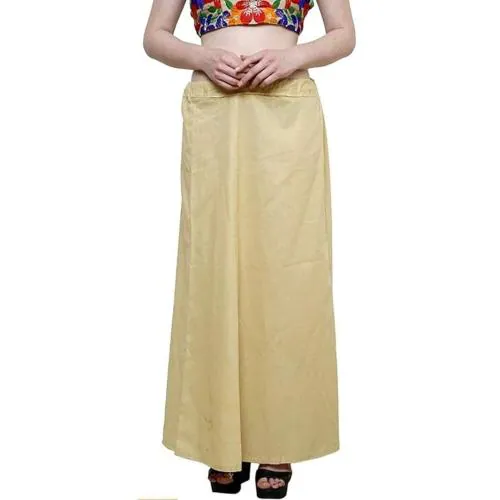 Buy SUSHAS Women's Cotton Inskirt Saree Petticoats/Underskirt Solid ...