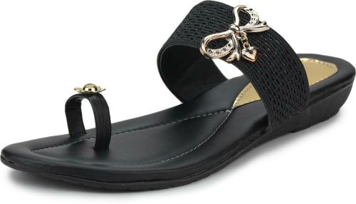 Buy NV Style Black Stylist Sandals for Women Online at Best Prices in ...