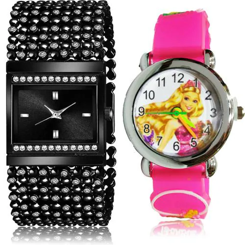 Buy NEUTRON Multi-color Analog Watch Combo For Girls and Women - G587 ...