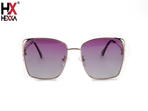 Buy HEXXA Fancy Polycarbonate Lens Metal Frame Square Funcy Sunglasses ...