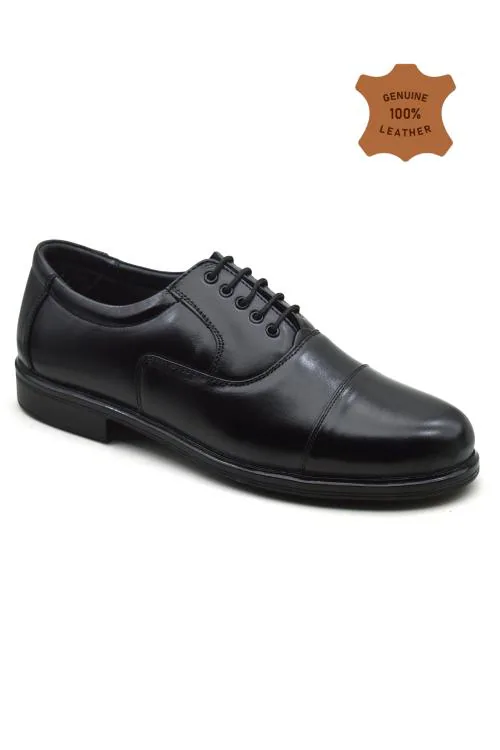 Buy Darshan Shoe Factory Genuine Leather Lace up Formal/Police Shoes ...