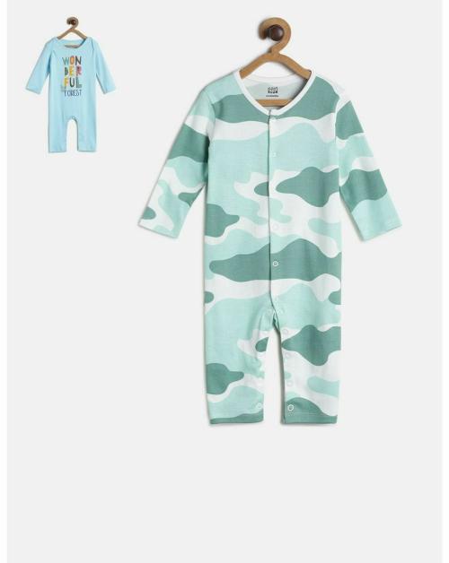 Buy MINI KLUB New Born And Baby Boys MultiRomper Online at Best Prices ...
