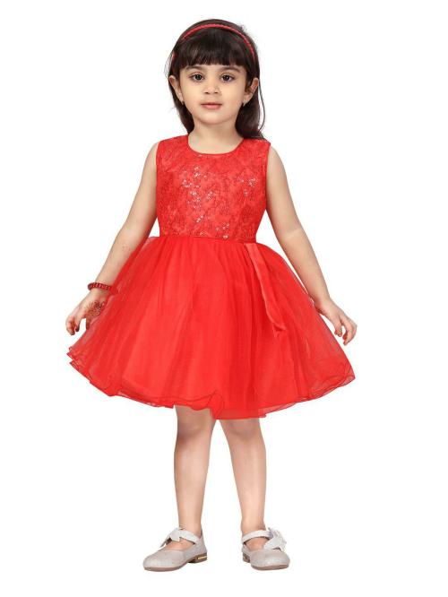 Buy Aarika Girls Red Color Frock Online at Best Prices in India - JioMart.