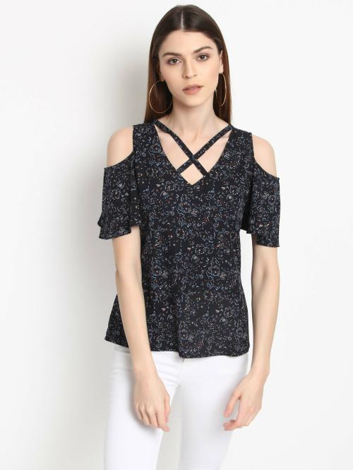 Buy Rare Women Blue Printed Top Online at Best Prices in India - JioMart.