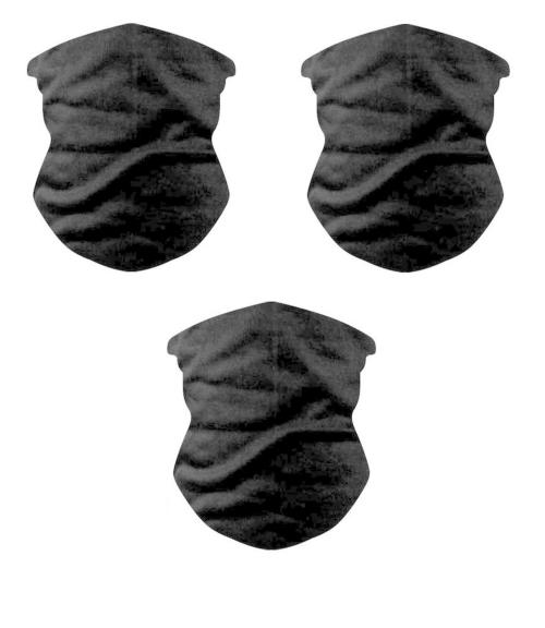 Buy The beged Hudz Kidz Unisex Adult Solid Black Solid Balaclavas ...