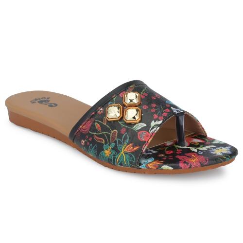 Buy Sutara Women Black Flats Online at Best Prices in India - JioMart.