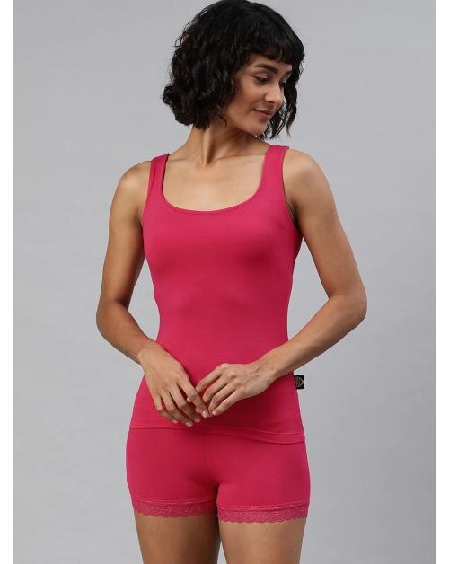 Buy ZEBU Womens Nightsuit Pink pack of one set Online at Best Prices in ...