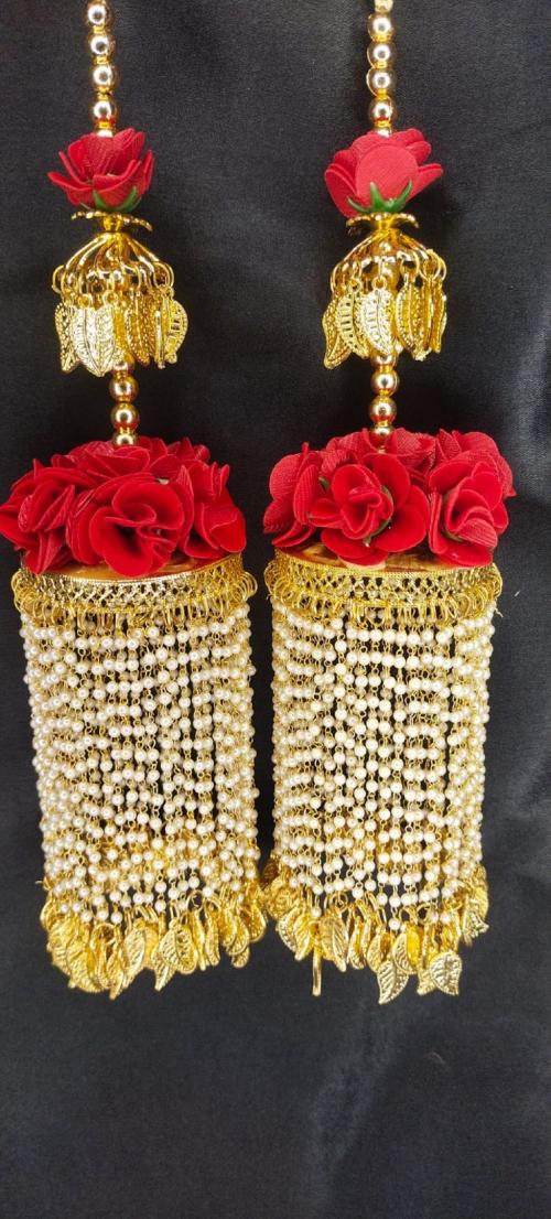 Buy KSK.KALIRA Designer Gold-plated Brass Kaleere, Set of 2 Online at ...